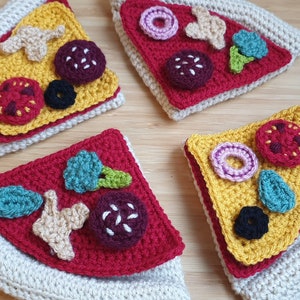 PATTERN ONLY Pizza Set Tomato Sauce Cheese Slice Salami Broccoli ...