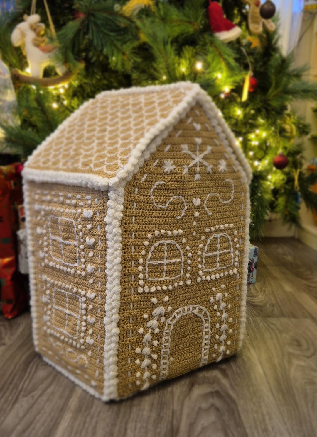 CROCHET PATTERN ONLY Gingerbread House Christmas Amigurumi - Etsy