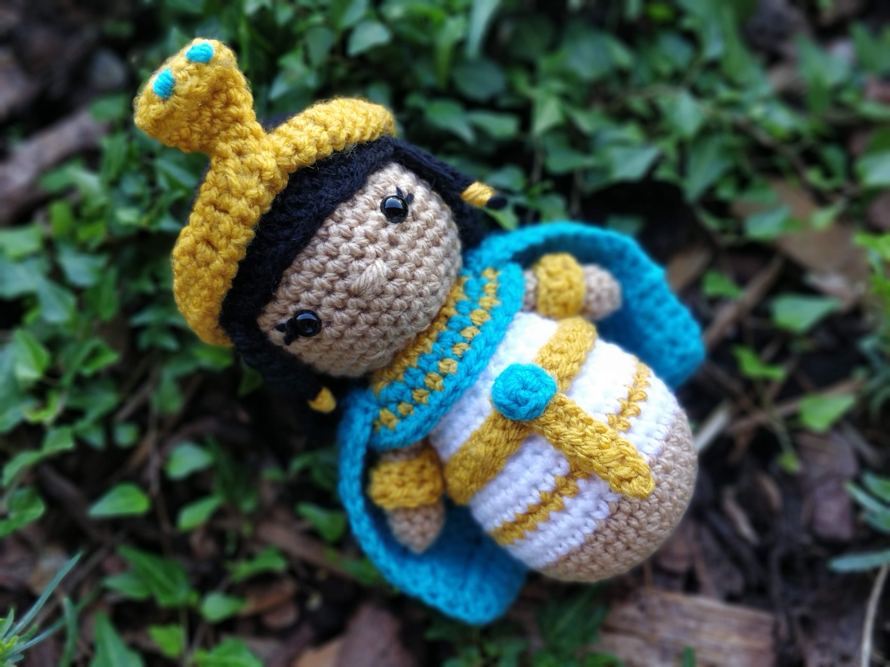 Cleopatra Amigurumi crochet PATTERN egypt egyptian ruler queen | Etsy