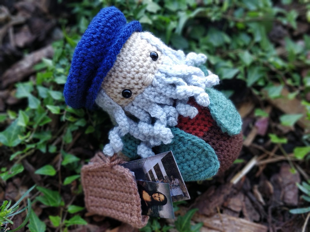Leonardo Da Vinci Amigurumi Crochet PATTERN Painter Sculptor Engineer ...