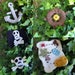 PATTERN ONLY Pirate Set Collection Crochet Amigurumi Anchor Flag Parrot ...