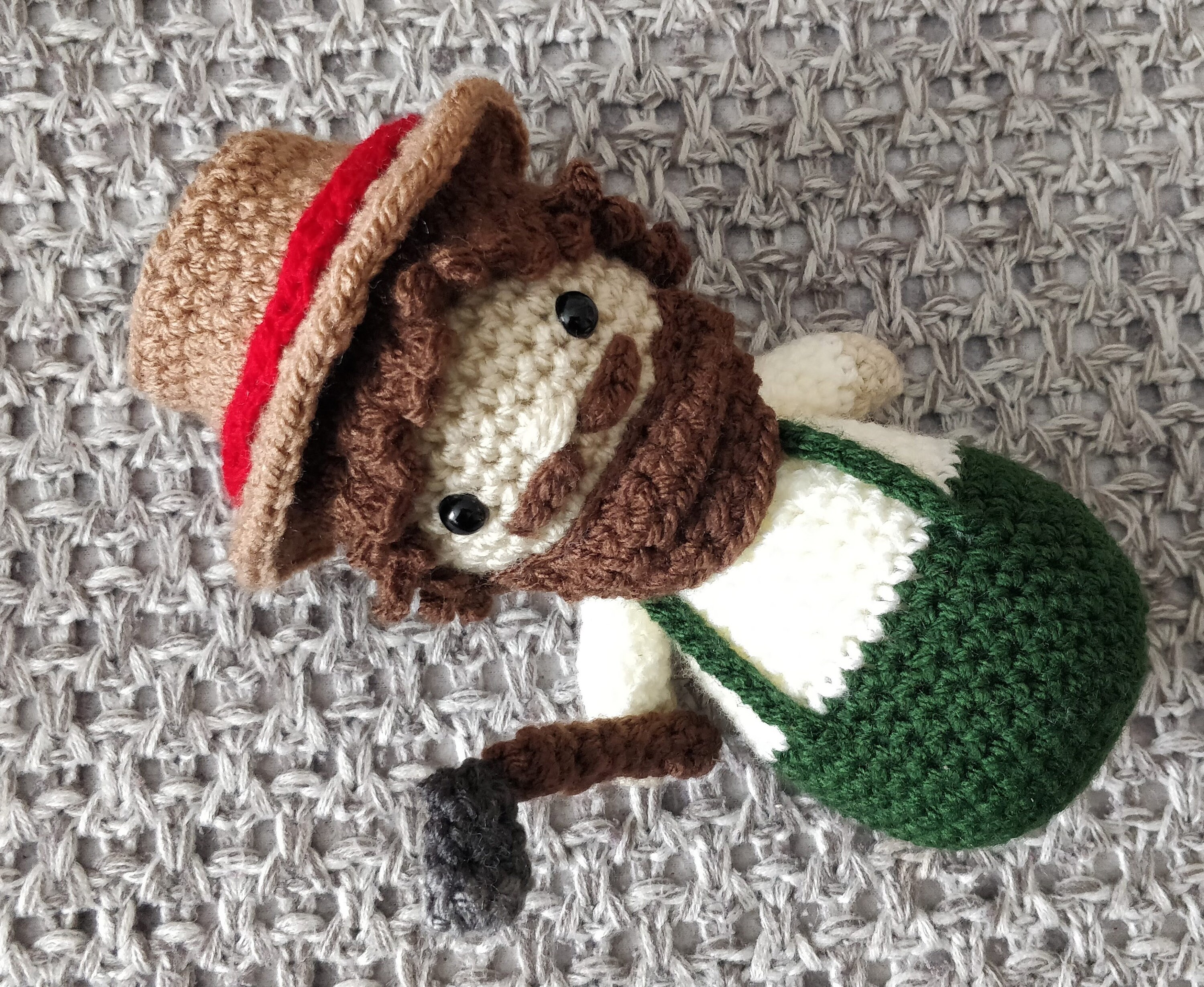 Little Red Riding Hood Grandma Hunter Big Bad Wolf Amigurumi | Etsy