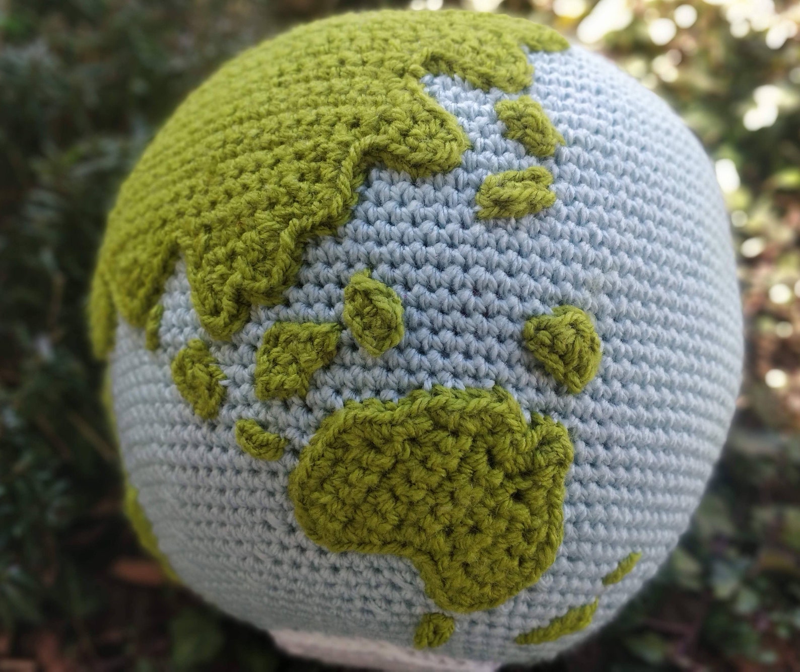 PATTERN ONLY Planet Earth Globe and Moon Amigurumi Crochet - Etsy