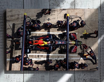 F1 Pitstop Poster | Etsy
