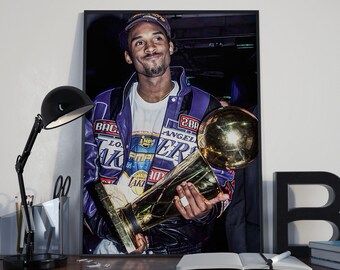 Kobe Bryant Canvas - Etsy