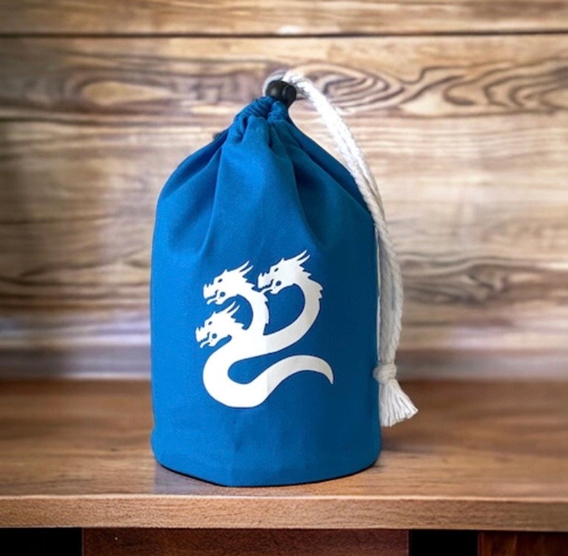 Alpha Marines Army Large Standing Turquoise Dice Bag - HTV Symbol - Etsy