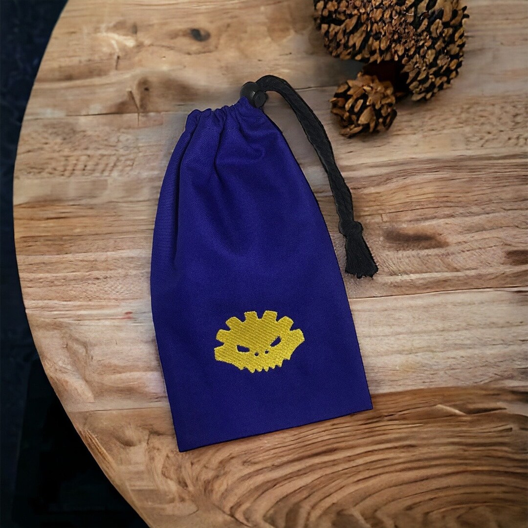 Dinos/lizardmen Army Blue Dice Bag - Embroidered Symbol - Etsy