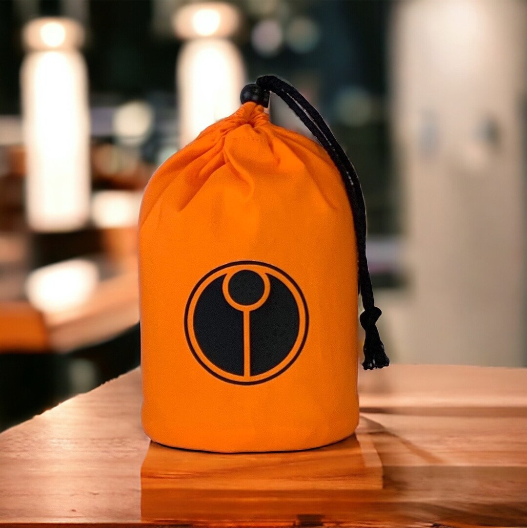 Fishmen Army Large Standing Orange Dice Bag - HTV Symbol - Etsy