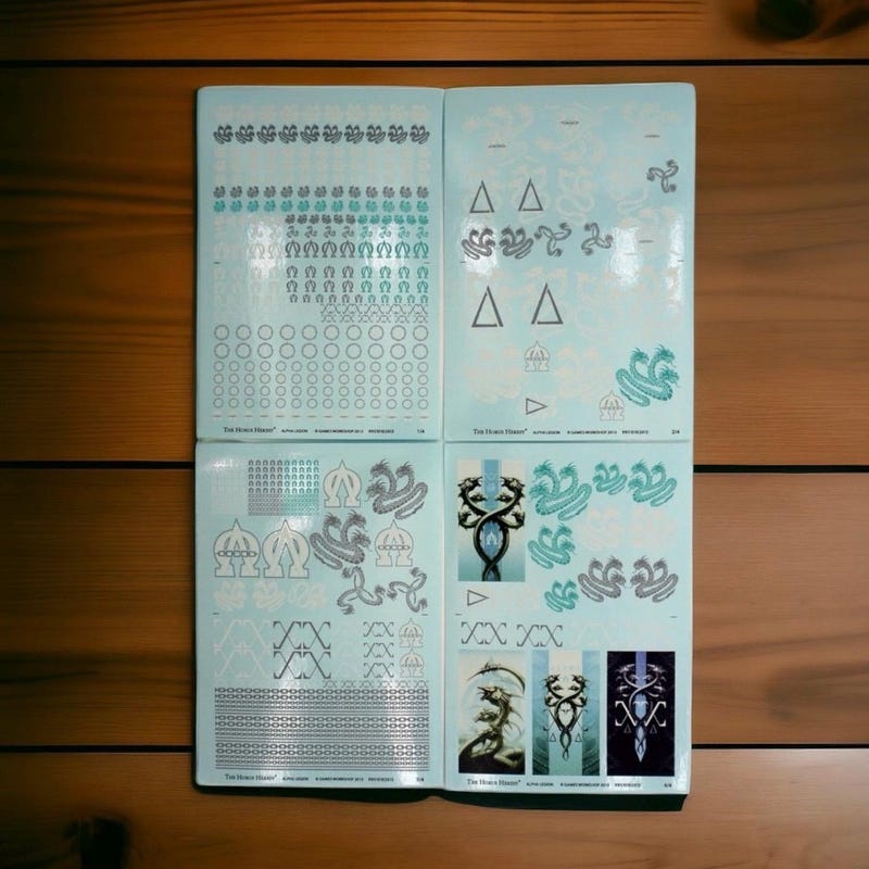 40k Transfer Sheets - Etsy
