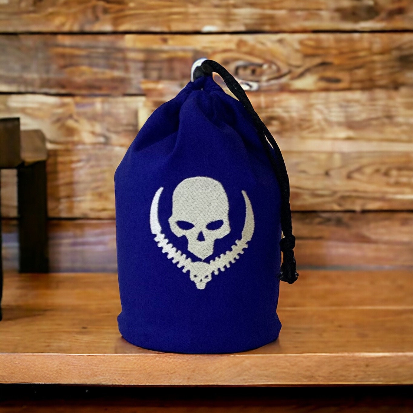 OBR Army Large Standing Blue Dice Bag - Embroidered Symbol - Etsy