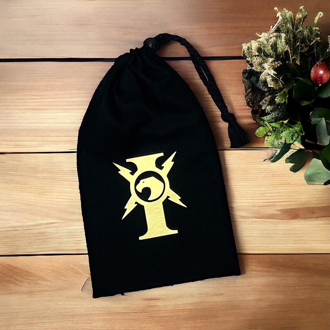 Golden Eagle Army Black Dice Bag - HTV Symbol - Etsy