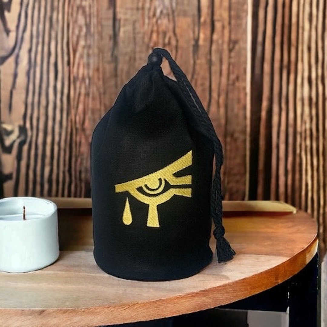 U-way Army Large Standing Black Dice Bag - Embroidered Symbol - Etsy