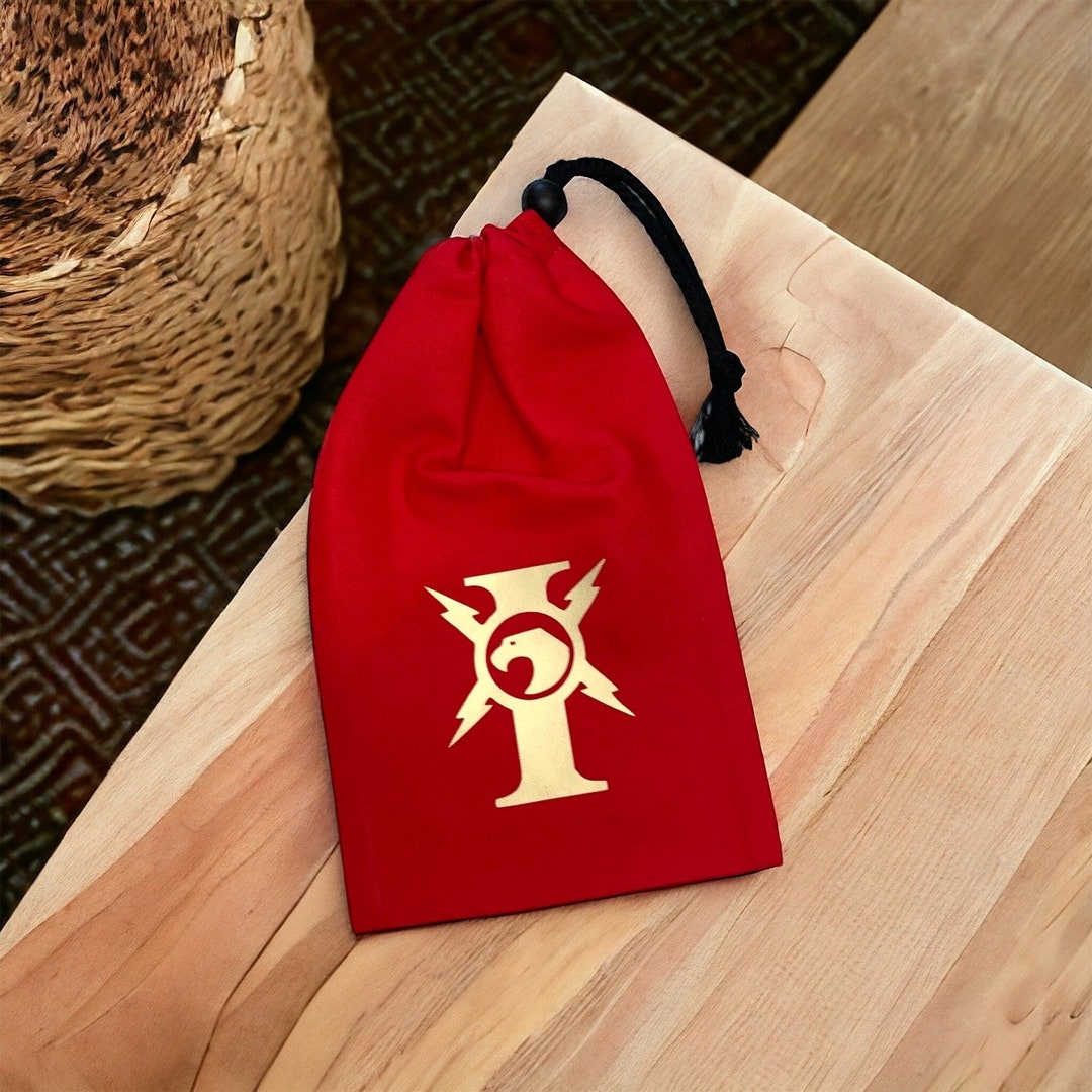 Golden Eagle Army Red Dice Bag - HTV Symbol - Etsy