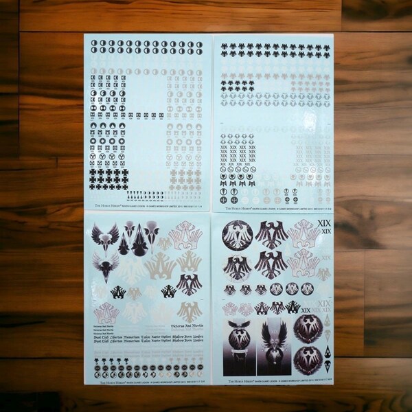 40k Transfer Sheets - Etsy