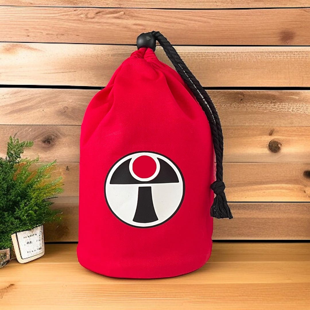 F.E Army Large Standing Red Dice Bag - HTV Symbol - Etsy