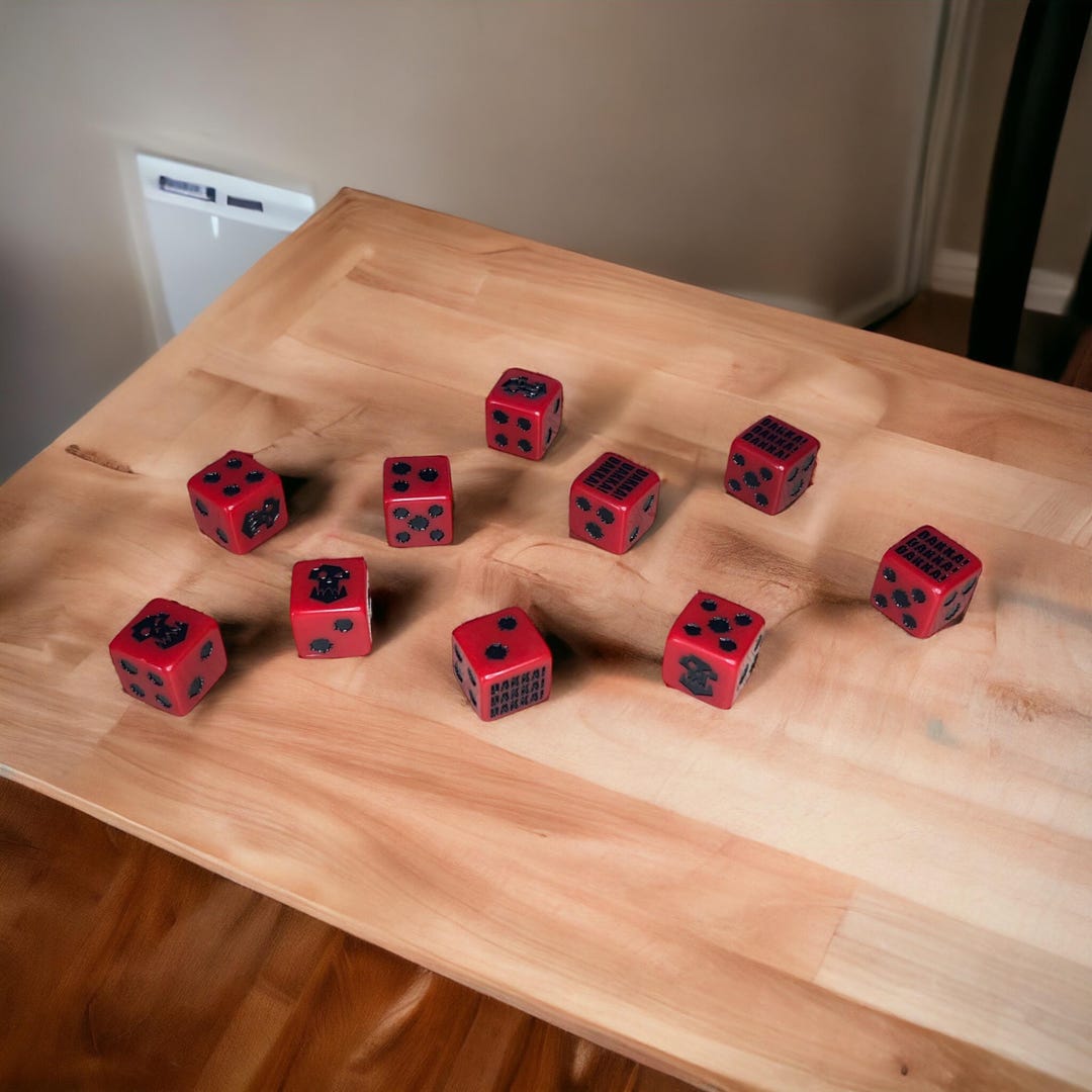 Ork Army Red Dice - Etsy