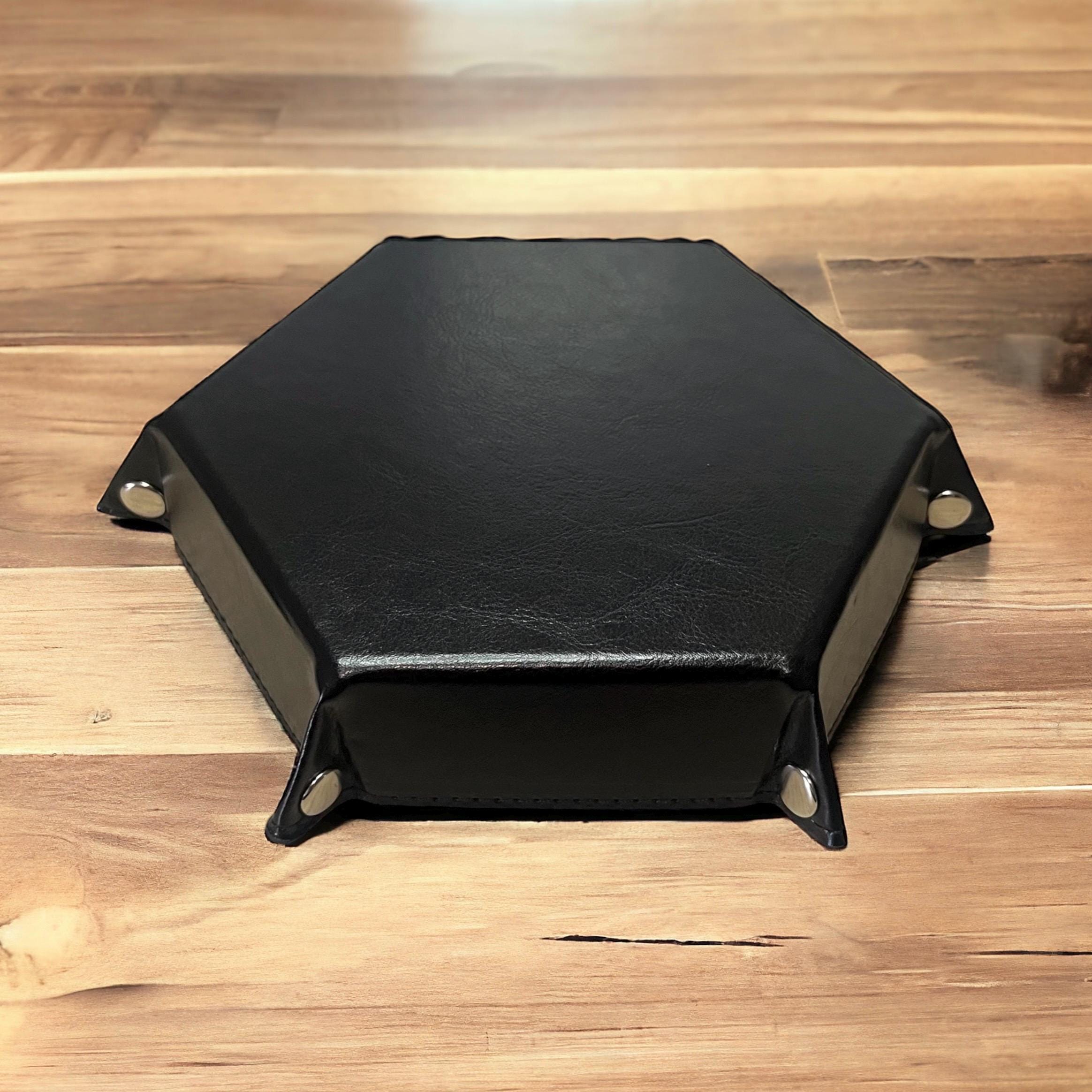 Ork Army Large Standing Black Dice Bag & Folding Hexagon Dice Tray ...