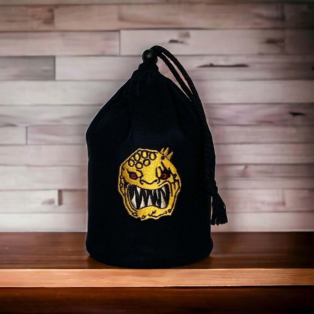 K-boyz Army Large Standing Black Dice Bag - Embroidered Symbol - Etsy