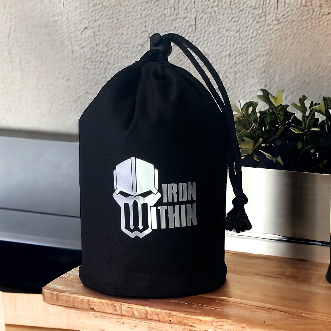 Iron Within Army Black Large Standing Dice Bag - HTV Symbol - Etsy