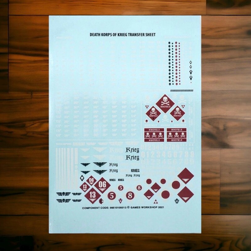 40k Transfer Sheets - Etsy