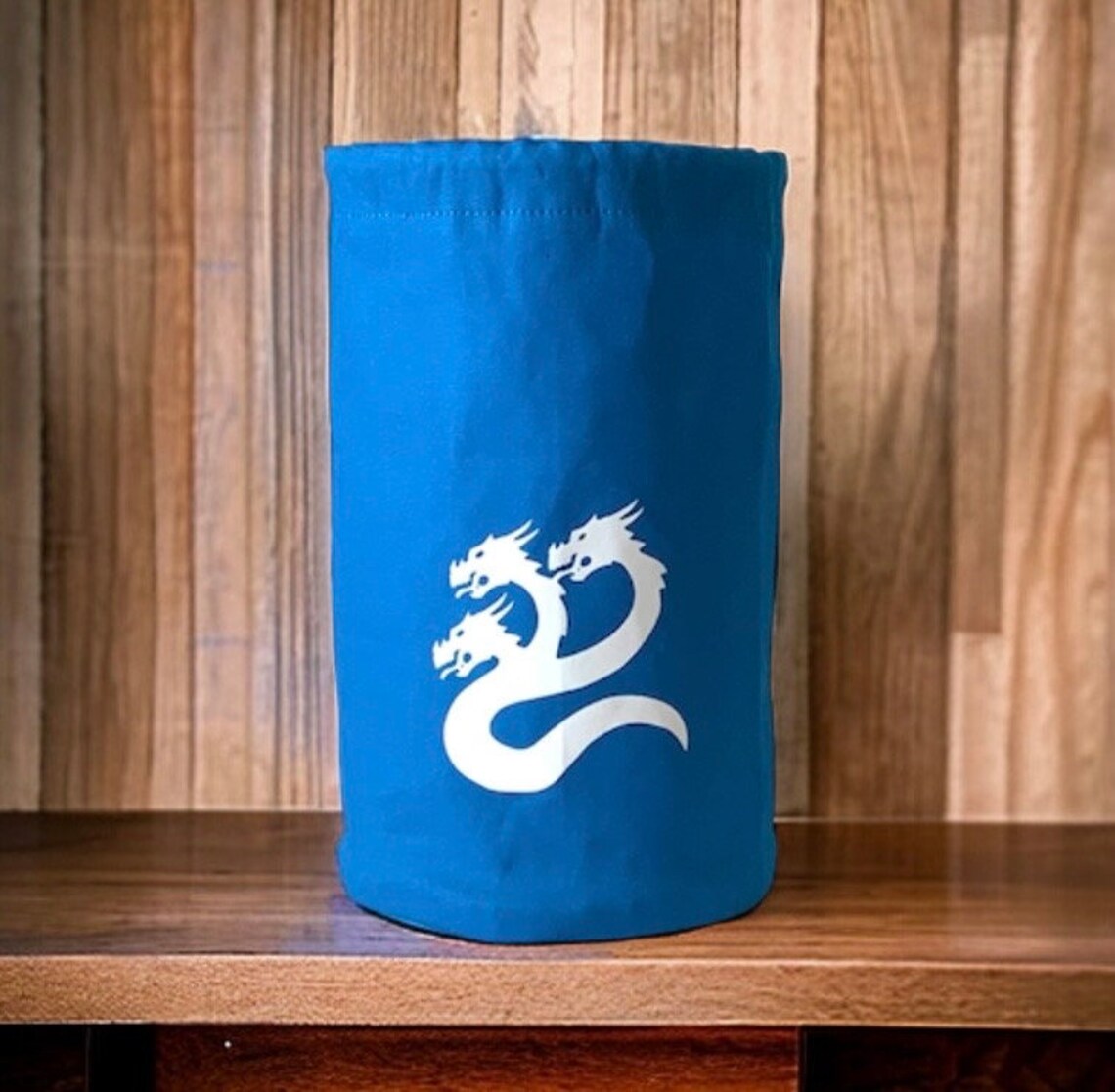 Alpha Marines Army Large Standing Turquoise Dice Bag - HTV Symbol - Etsy