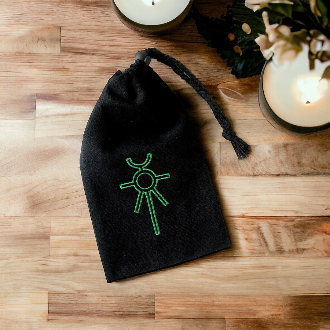 Space Terminators Army Black Dice Bag - Embroidered Symbol - Etsy