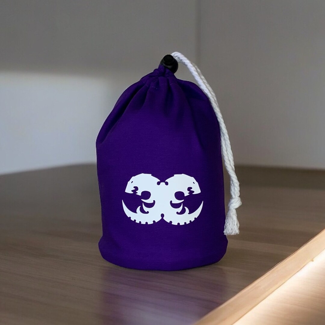 Bugs Back to Back Army Large Standing Purple Dice Bag - HTV Symbol - Etsy