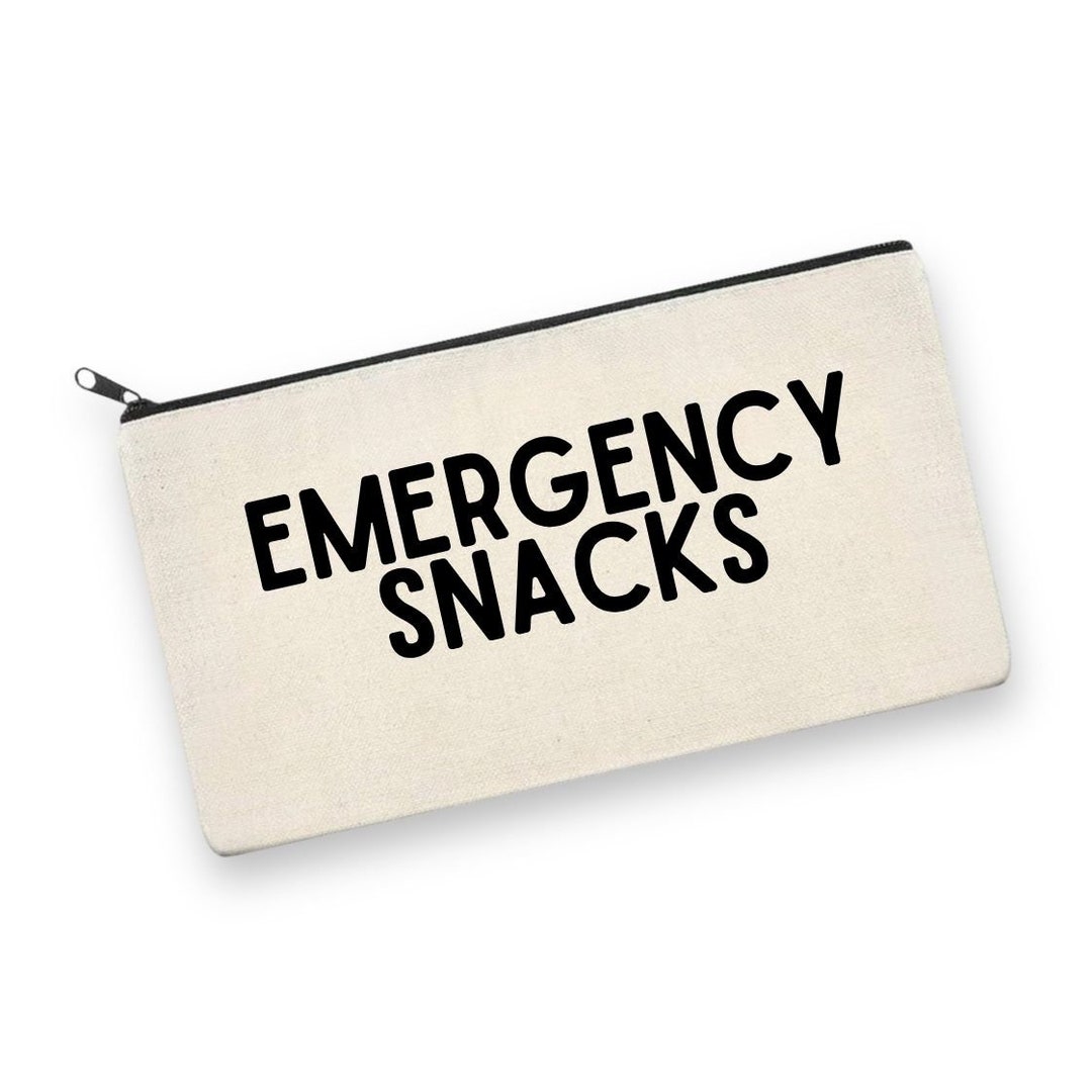 Emergency Snacks | Multiple Sizes and Colours | Canvas Material ...