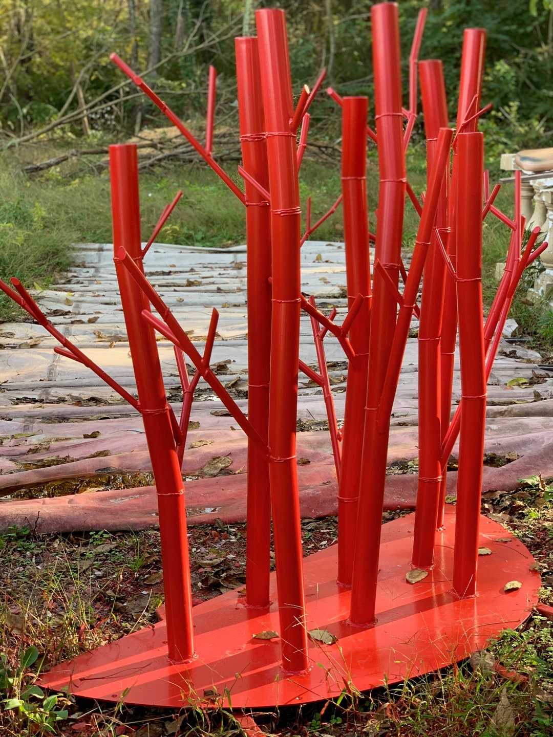 Bamboo Abstract Tree - Etsy