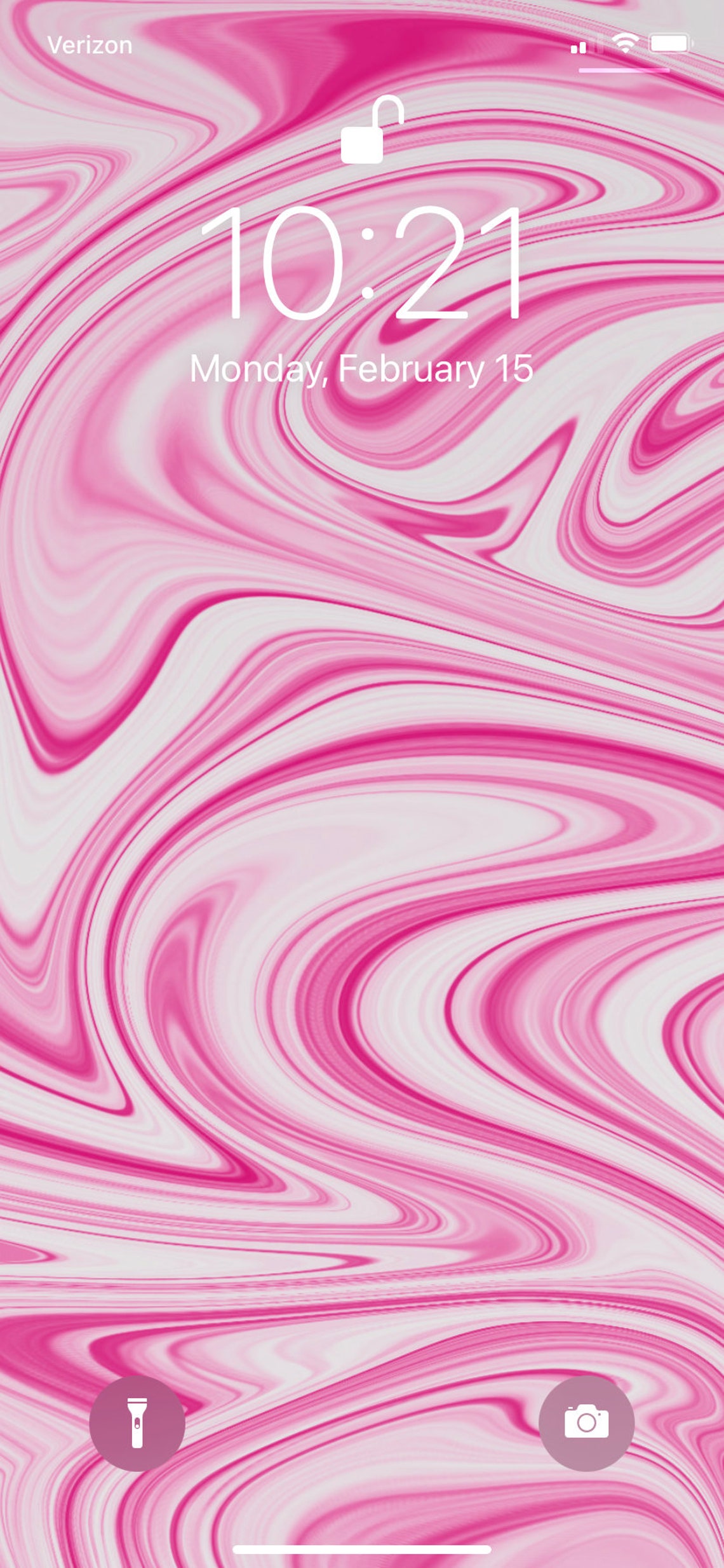 Pink & White Swirl Cell Phone Wallpaper - Digital - Etsy