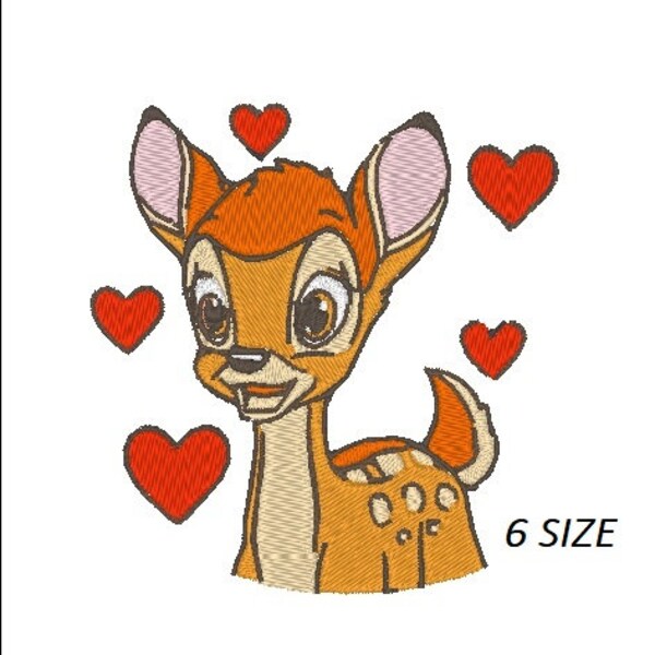 Bambi Embroidery - Etsy