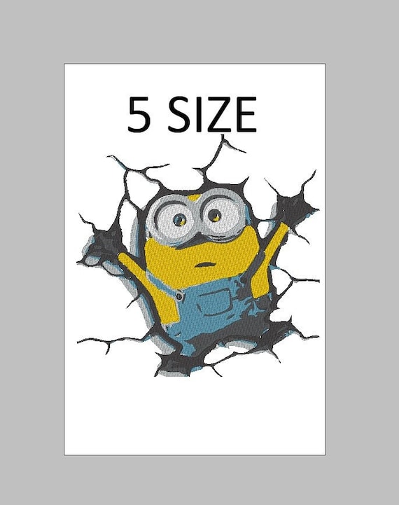 Minion Machine Embroidery Design
