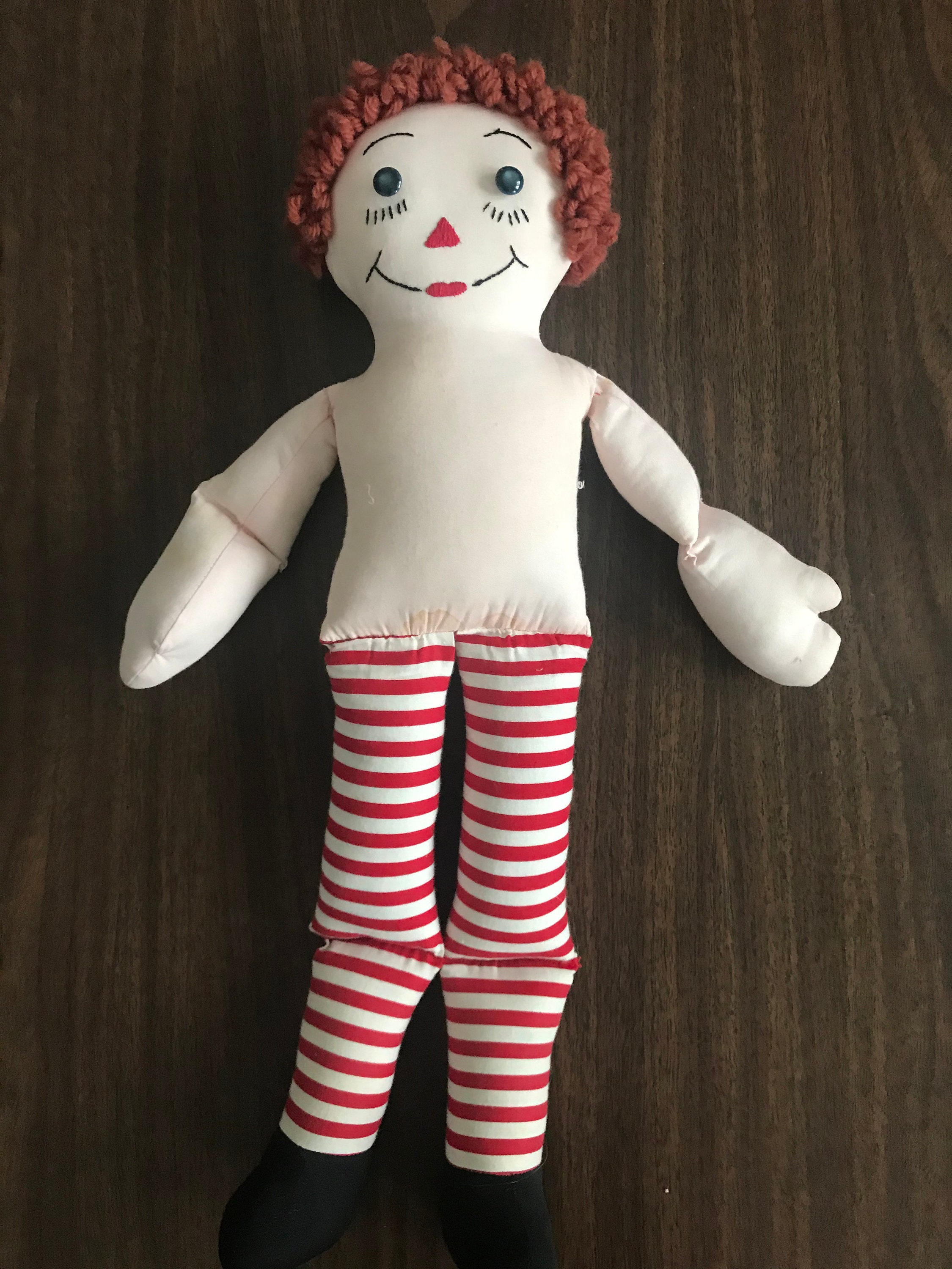 Vintage Raggedy Ann & Andy Rag Dolls - Etsy