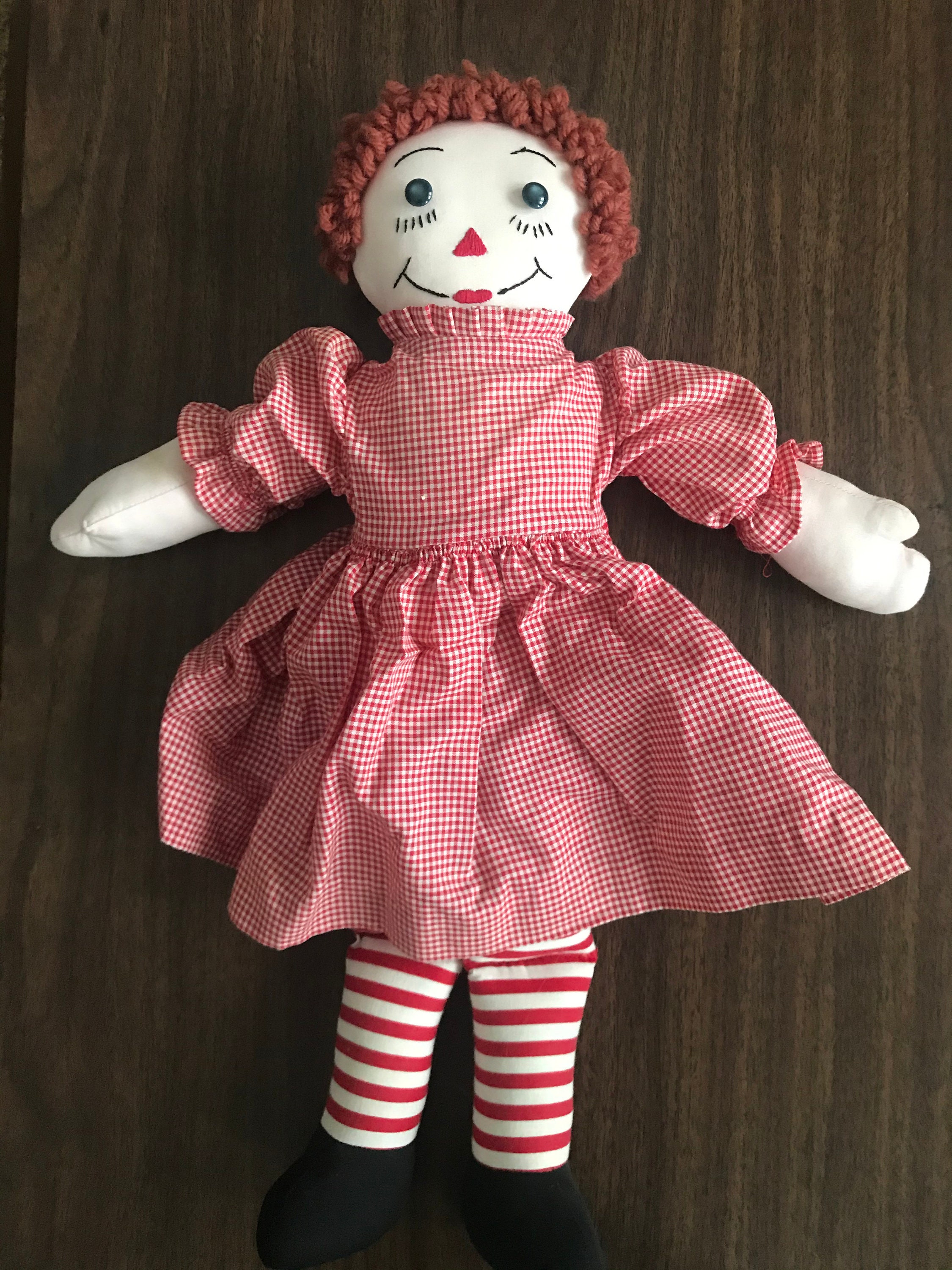 Vintage Raggedy Ann & Andy Rag Dolls - Etsy France