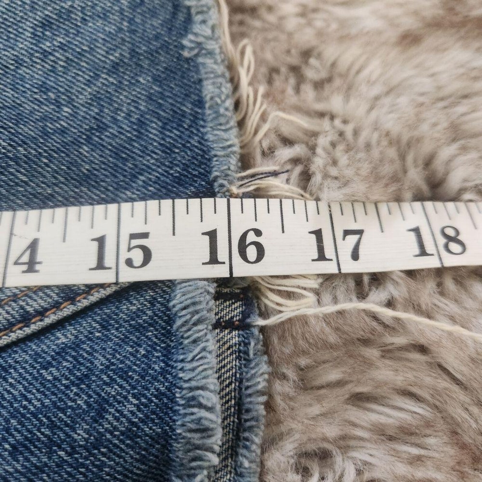 Abercrombie & Fitch Vintage Y2K Denim A Line Skirt Red Side Stripe Size ...