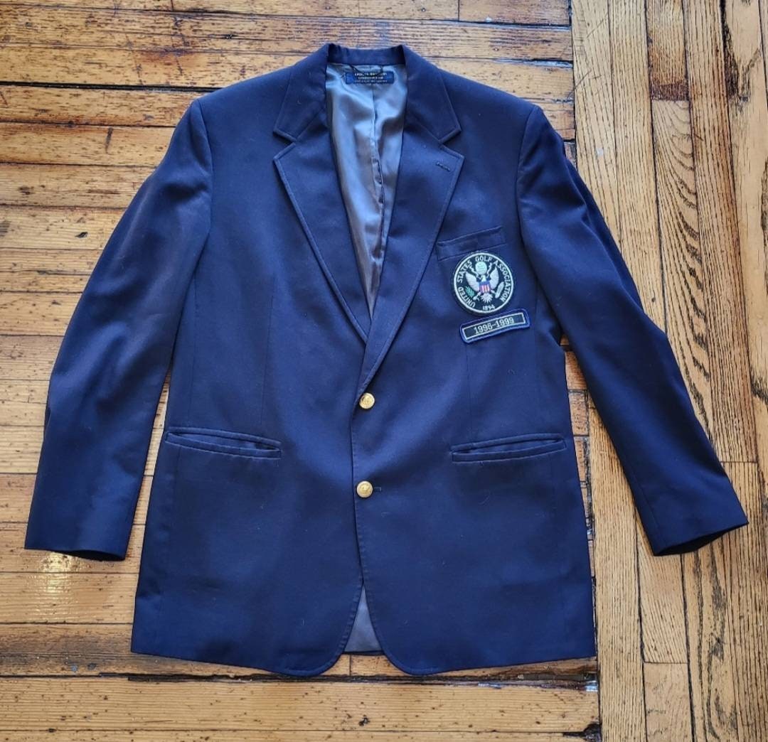 Brooks Brothers Vintage United States Golf Association Member's Jacket ...