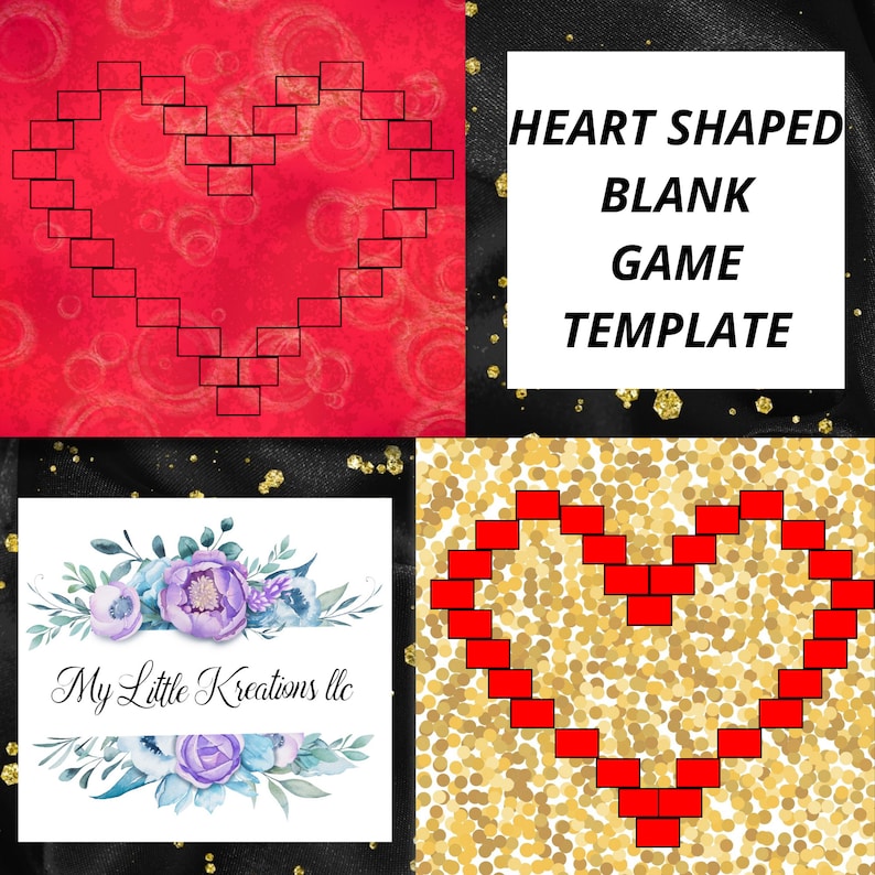 The Ultimate DIY Blank Game Board Template - Etsy