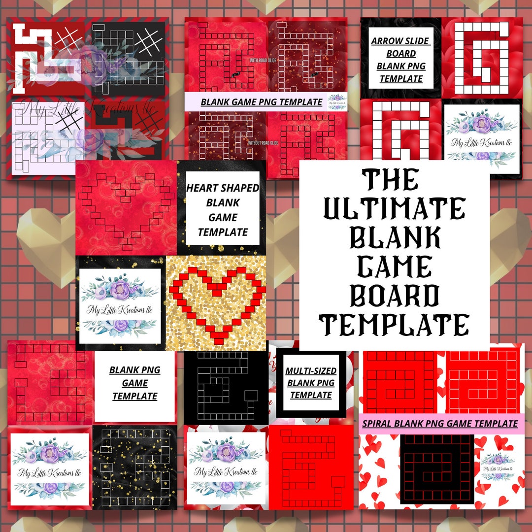 Spiral Board Game Template