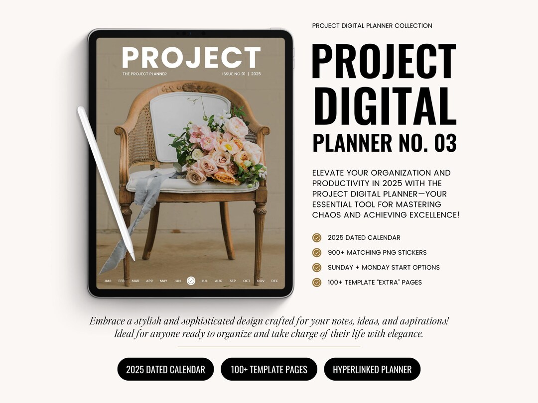 Project Planner, Project Schedule, Project Task List, Project Notes ...