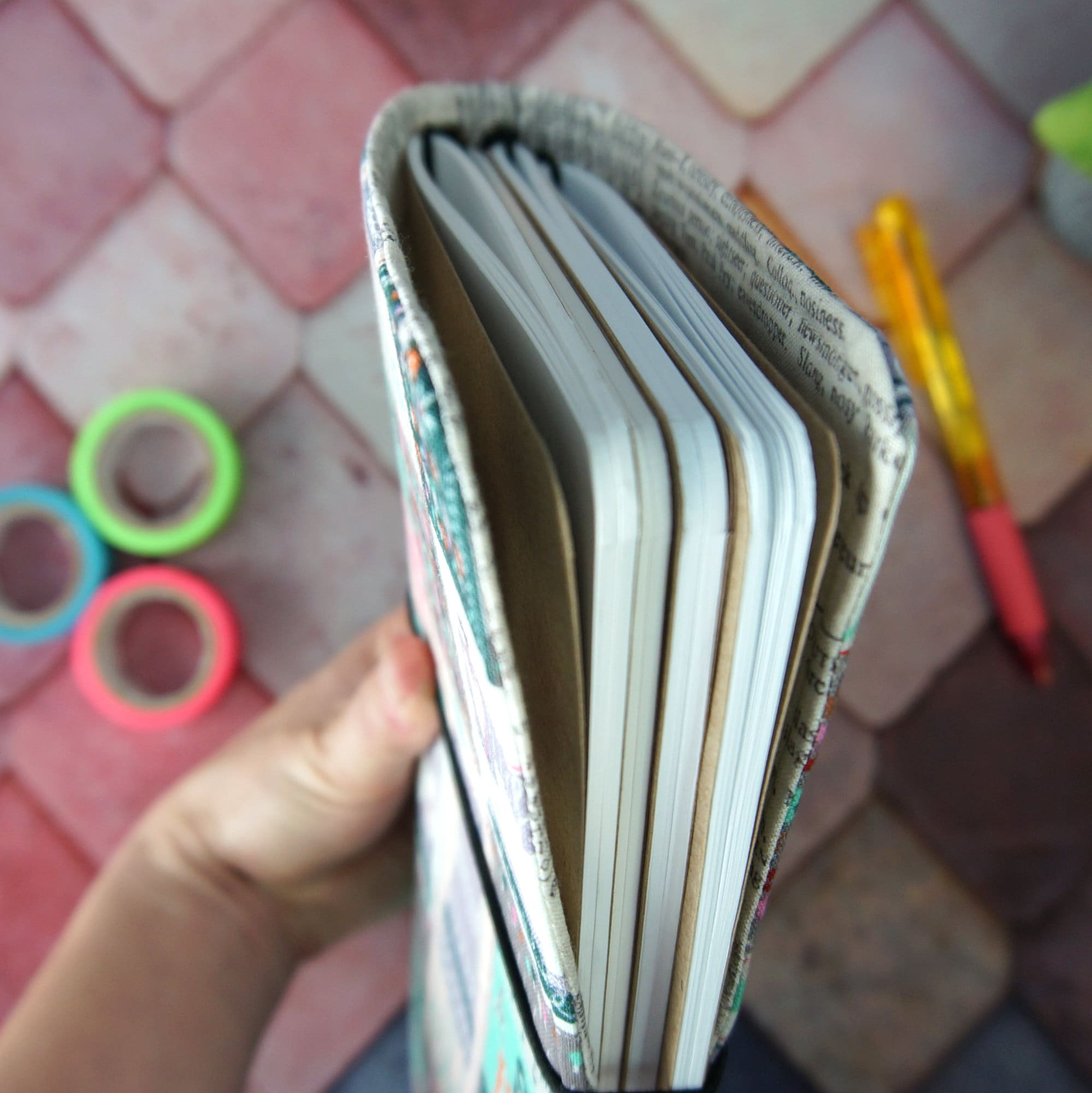 Traveler's Notebook Fabric Cover - Etsy