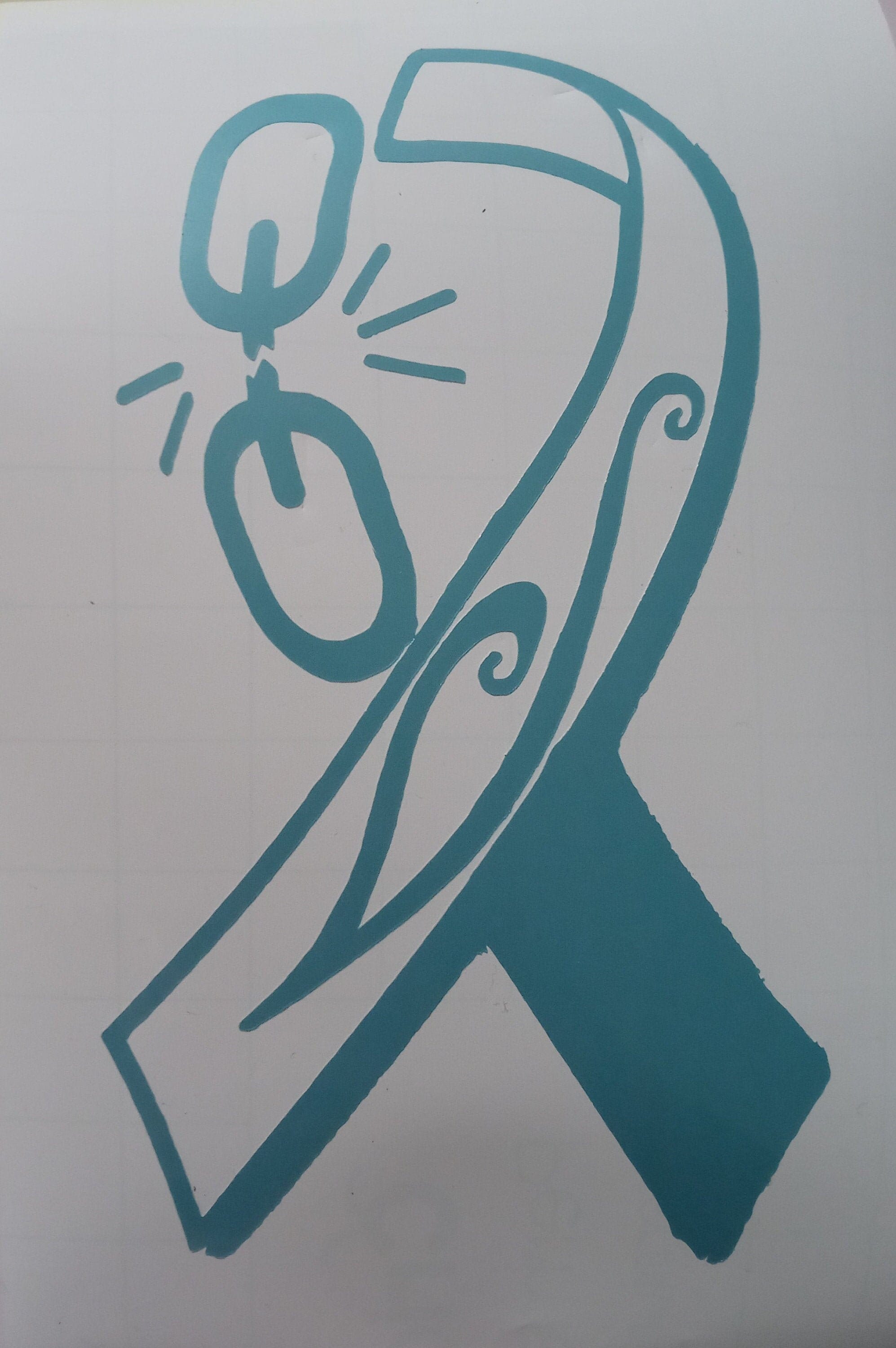 Recovery awareness ribbon addiction recovery addiction - Etsy Canada