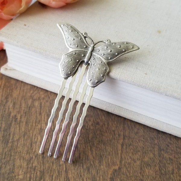 Butterfly Hair Comb - Etsy