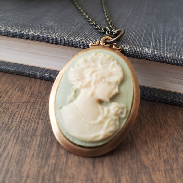 Ivory Cameo - Etsy
