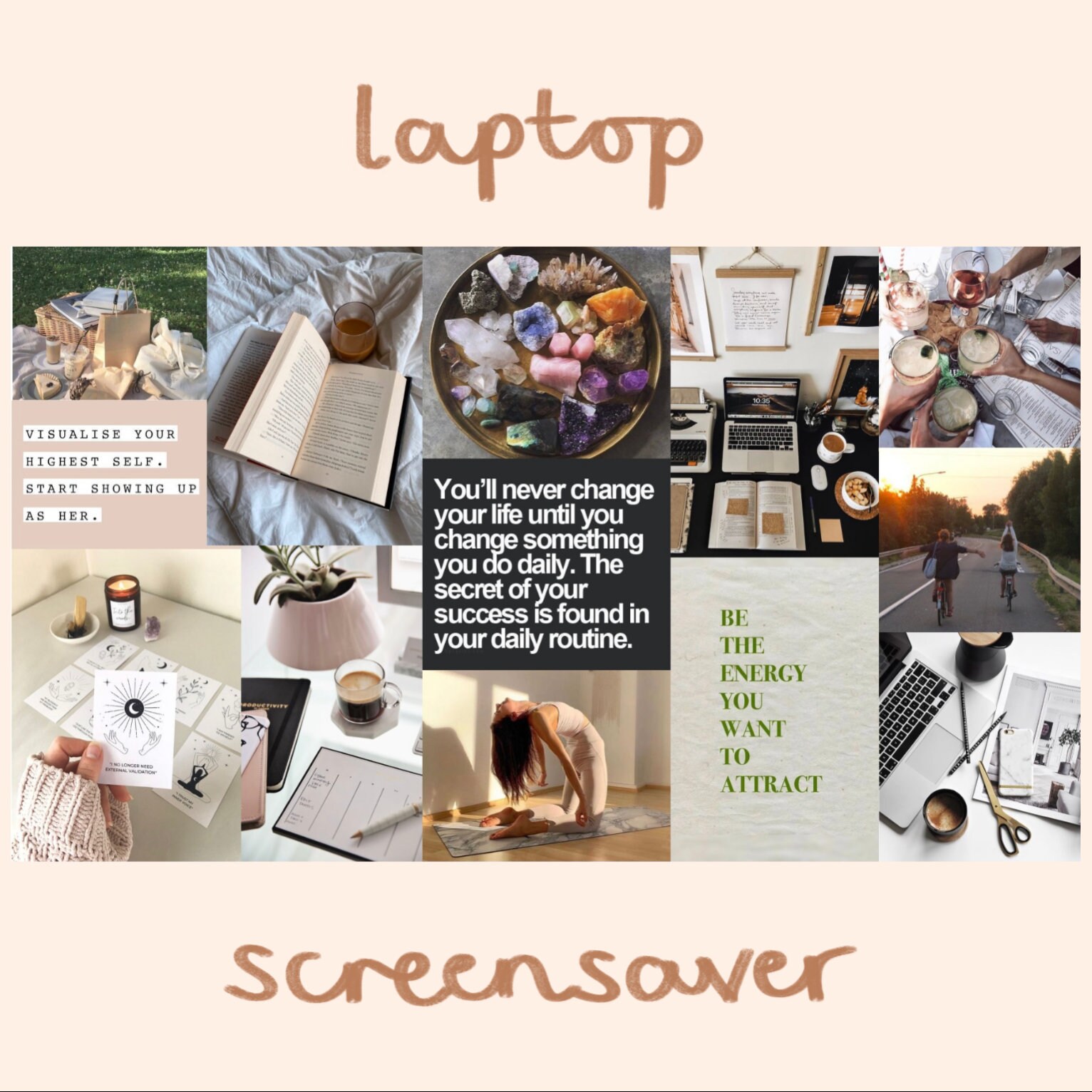 New Year Guide PRINTABLE Worksheets Tips Screensavers - Etsy