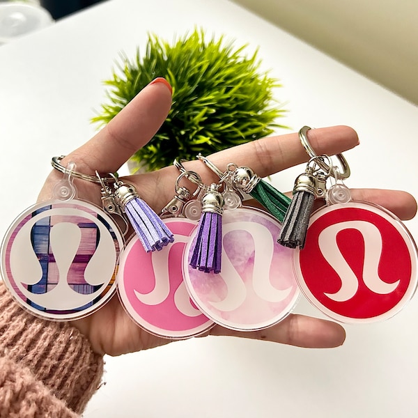 Lululemon Keychain - Etsy