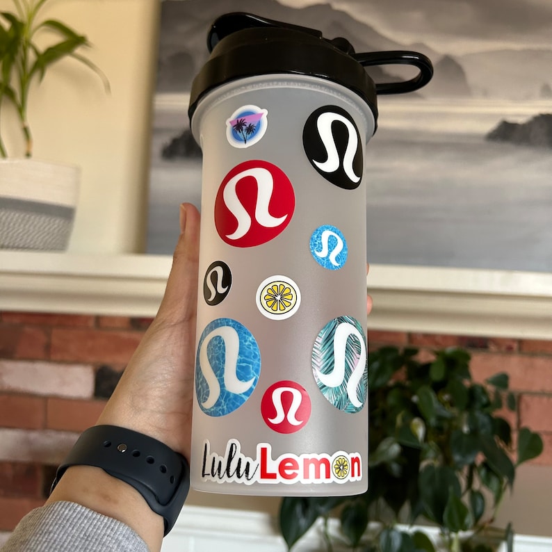 Lululemon Vinyl Sticker Sheet | Waterproof Laptop Decals - Etsy