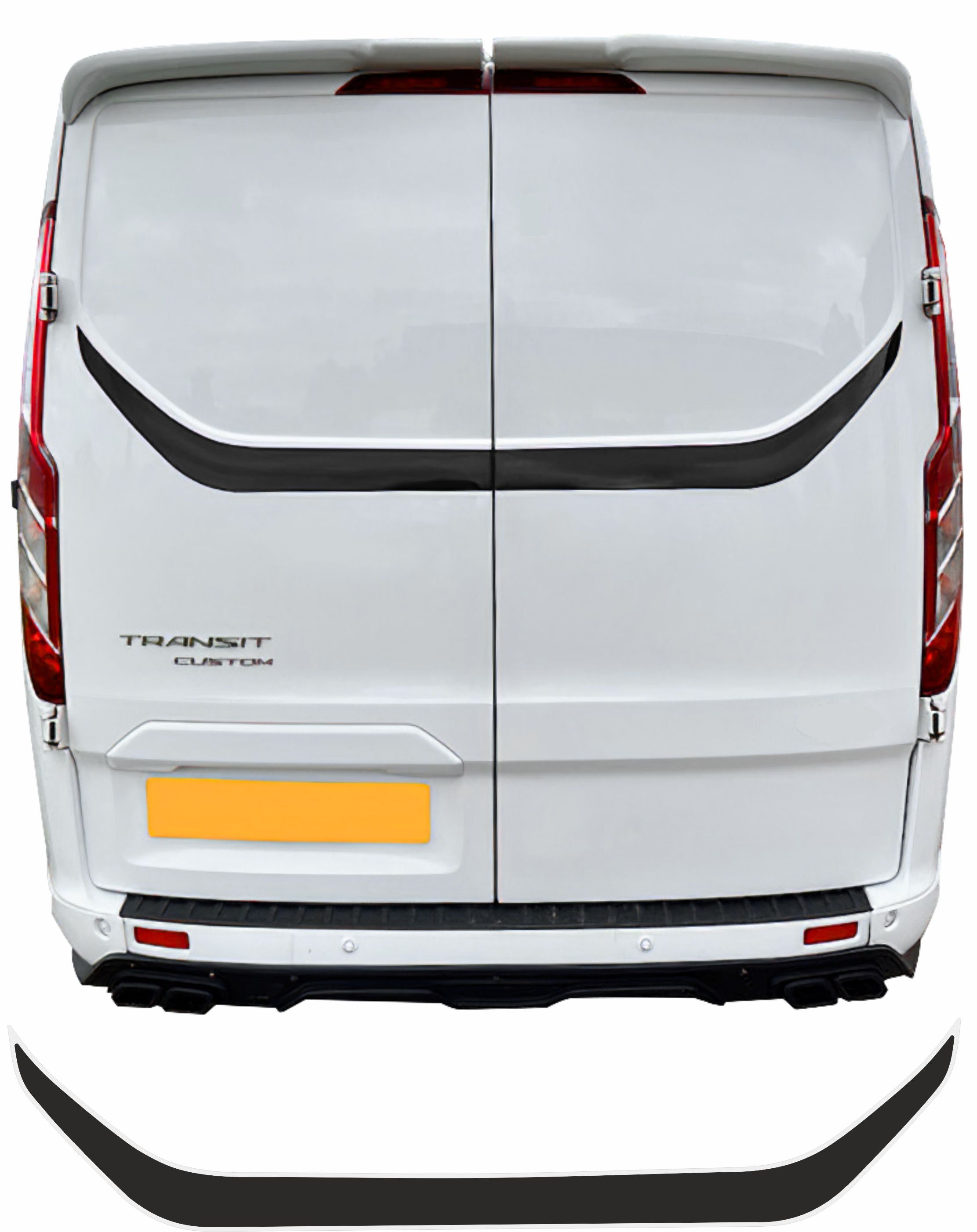 Transit Custom Rear Horn Stripe / Sticker Exact Correct Size as Genuine ...