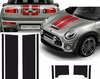 Mini F54 Clubman John Cooper Works JCW All4 Side Stripes / Stickers ...