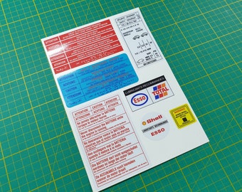 Engine Bay Stickers - Etsy