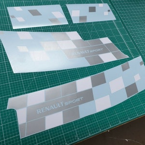 Fits: Renault Megane R26 F1 Team Style EXACT OE FIT Decals / Stickers ...